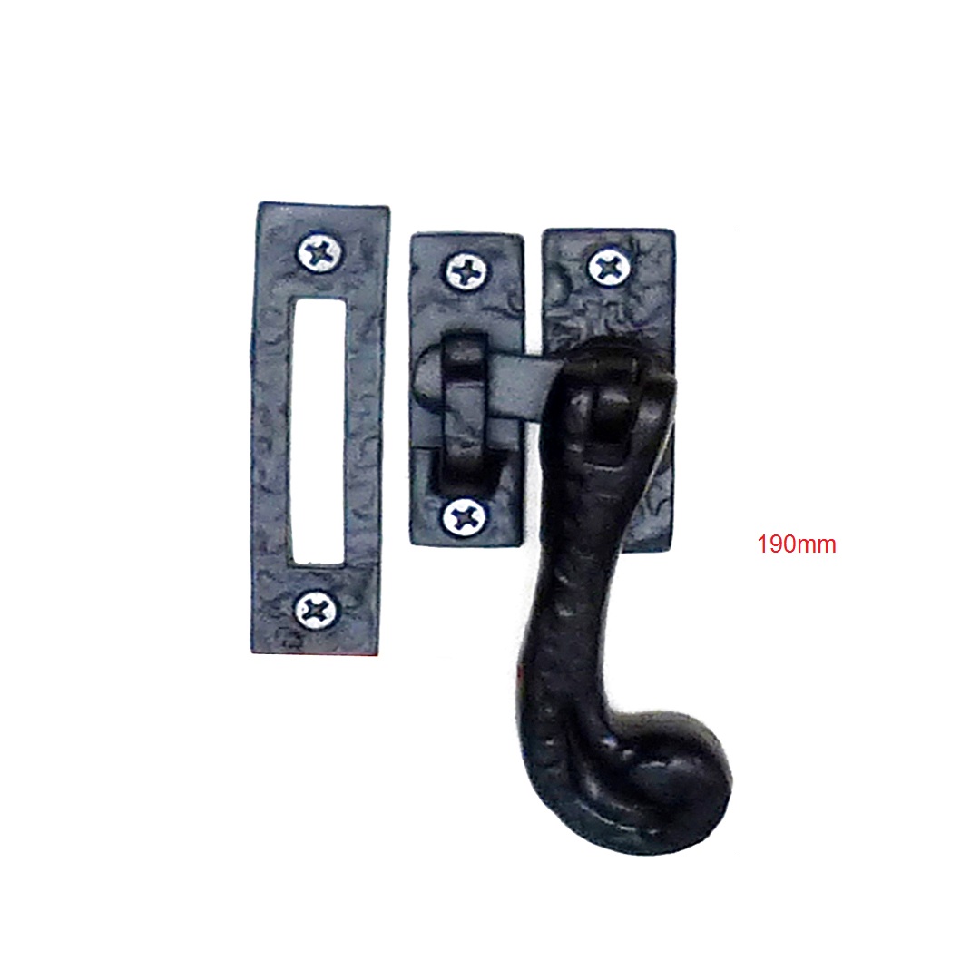 Cast Iron Fastener 110mm #2575 Black Finish