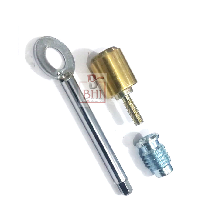 Brass Sash Lock With Key # 7114