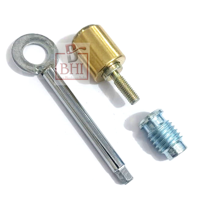 Brass Sash Lock With Key # 7114
